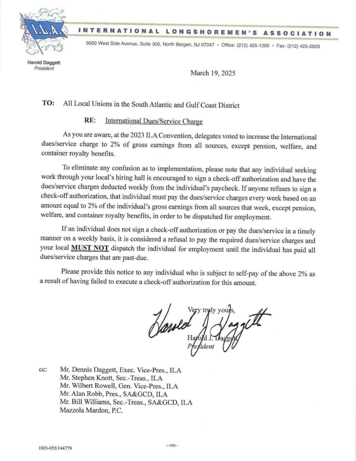 ILA Local 1771 – International Longshoreman's Association